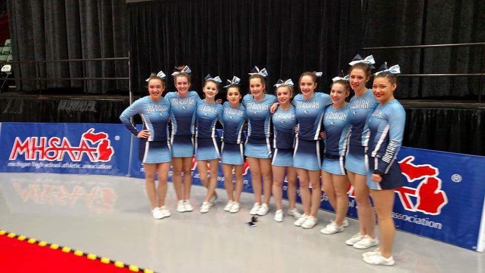 Meridian cheer team saved its best for last