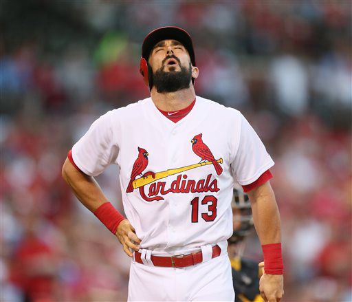 Cards' Carpenter goes on DL; Diaz named replacement All-Star