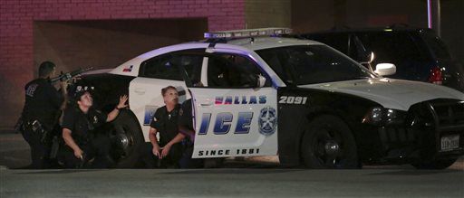 Police: 5 officers dead, 6 hurt in Dallas protest shooting