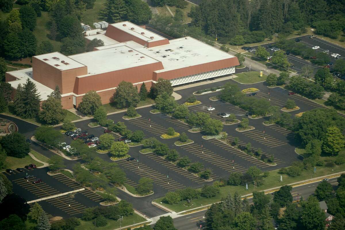 Downtown Midland from above