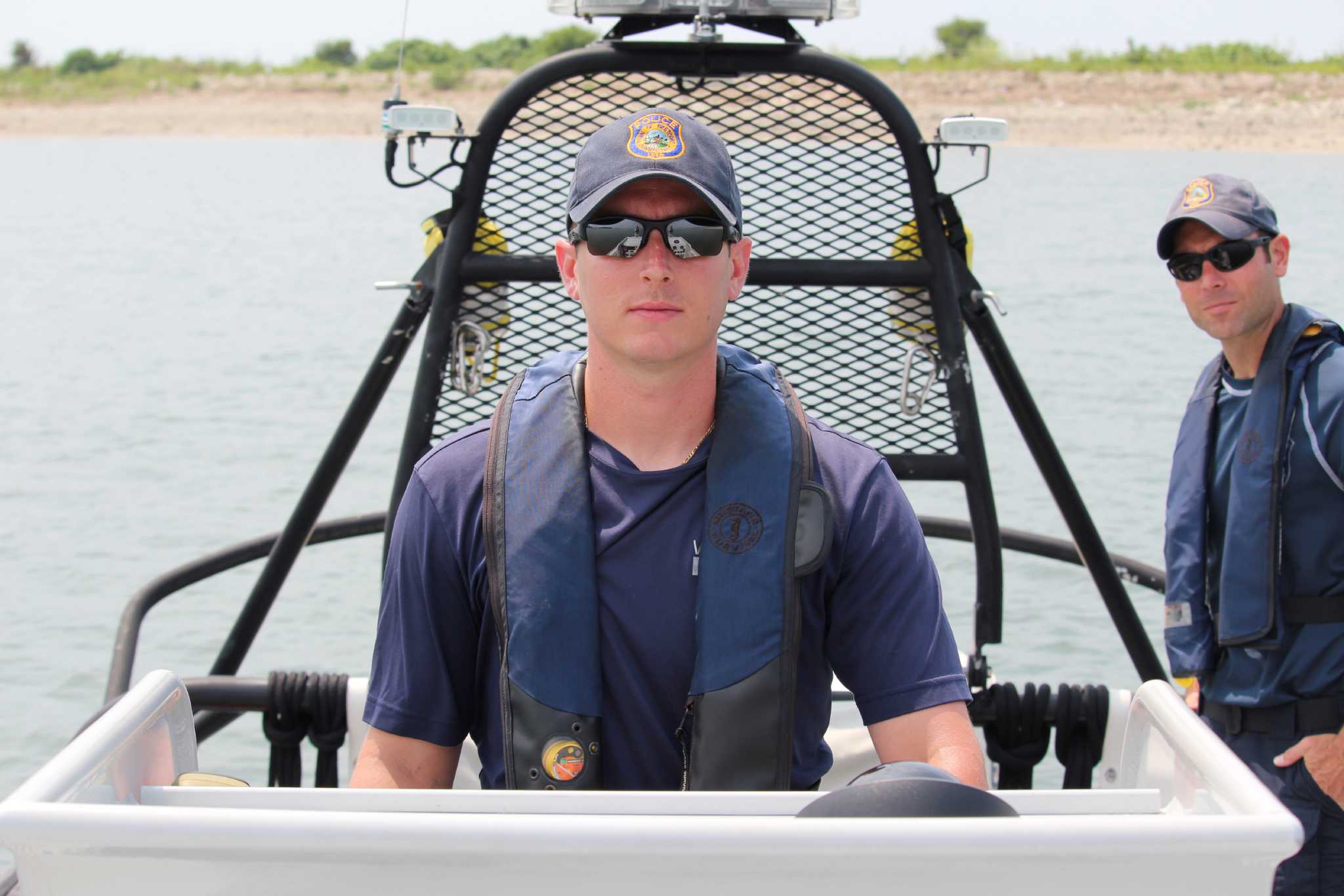 Marine police work