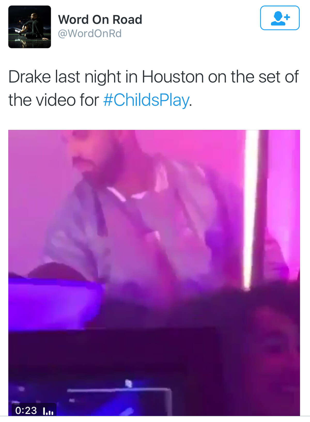 Drake is back in Houston to film a music video