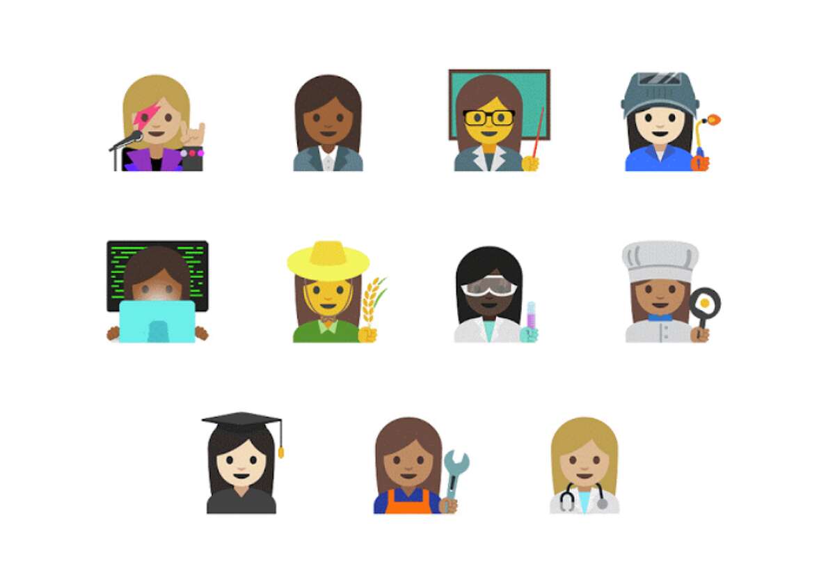 Professional female emoji are on their way to your phone, thanks to Google