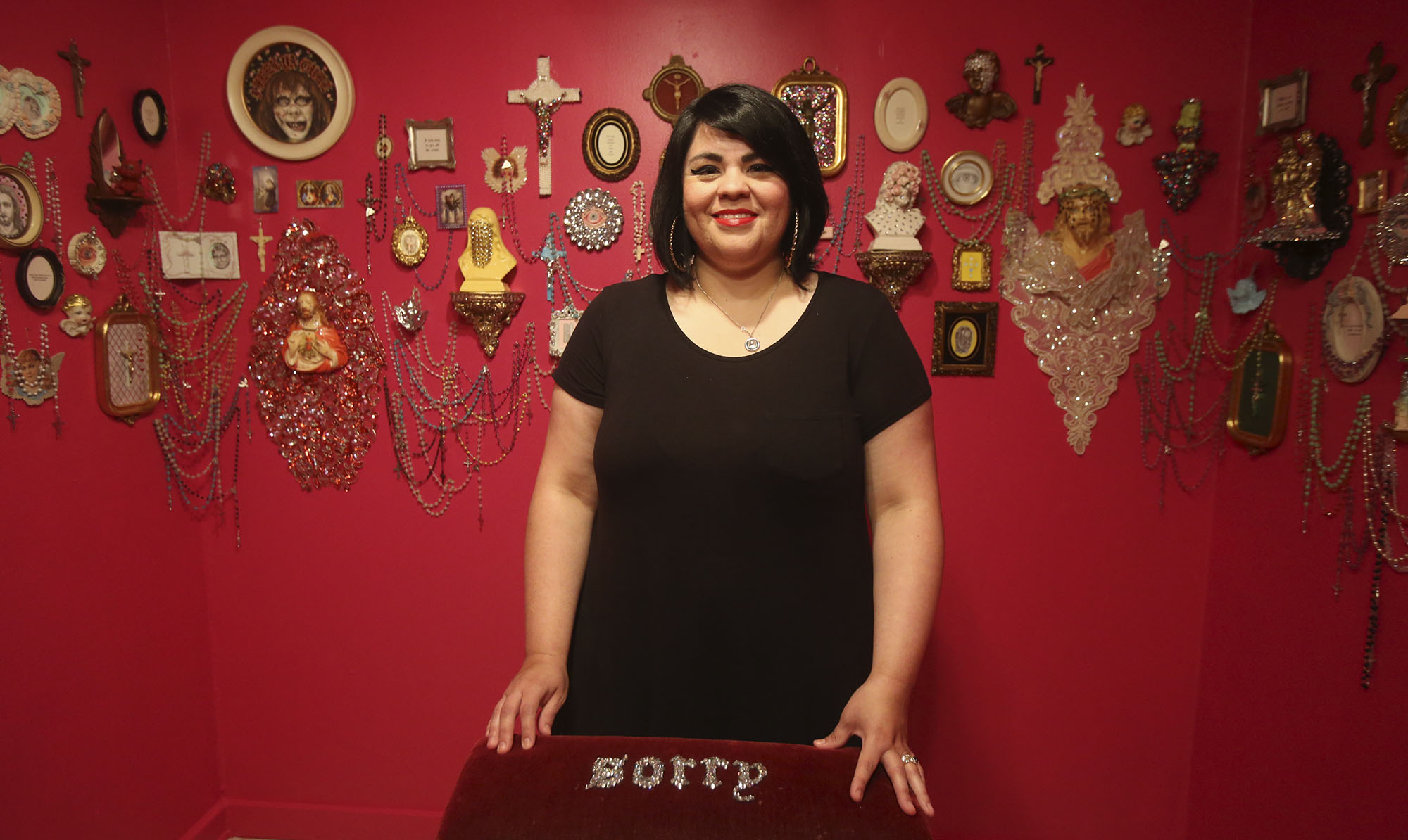 Artist Lisette Chavez transforms Provenance Gallery into a shrine