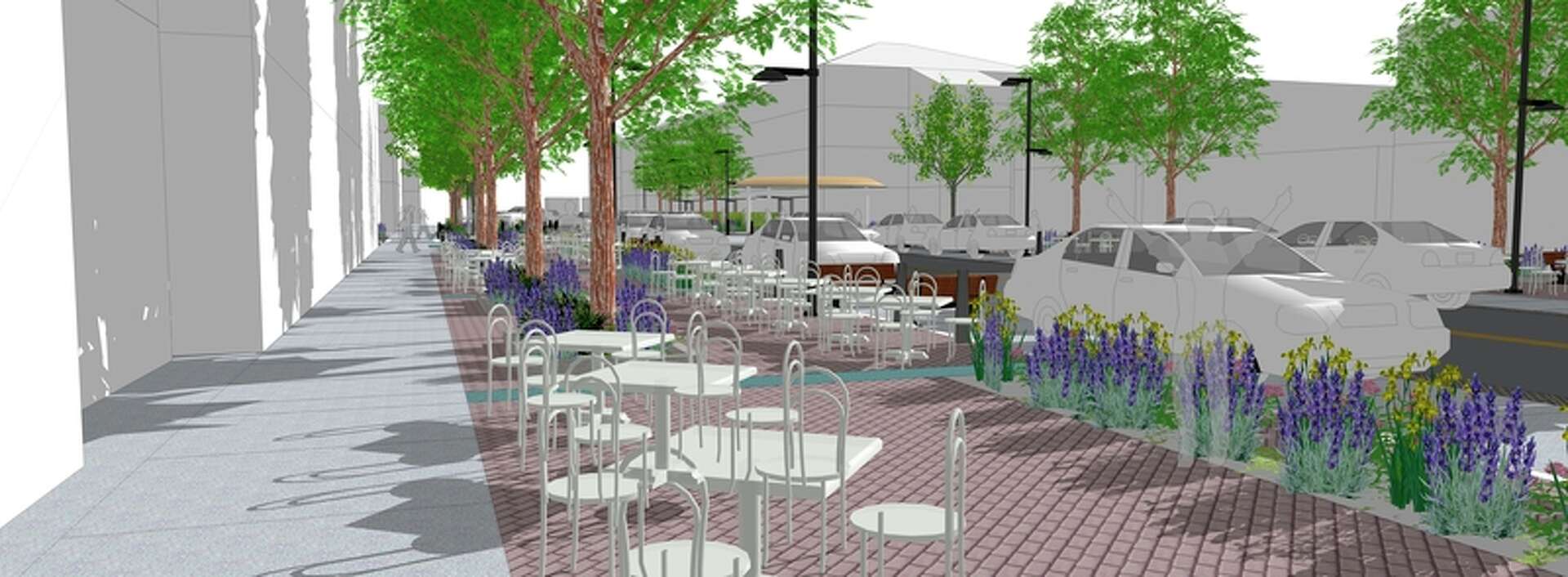Downtown Streetscape Rendering