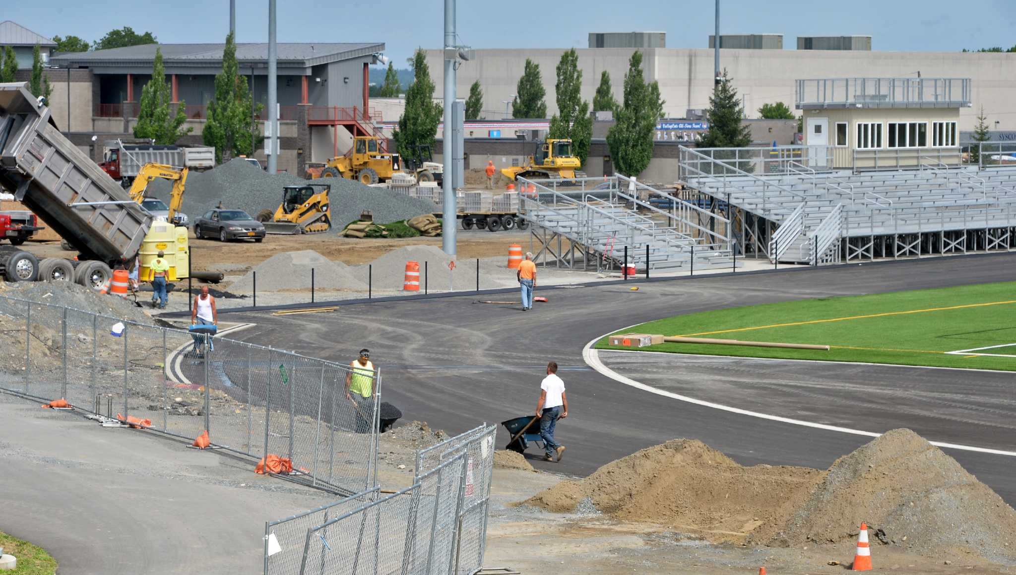 Photos: HVCC athletics complex takes shape