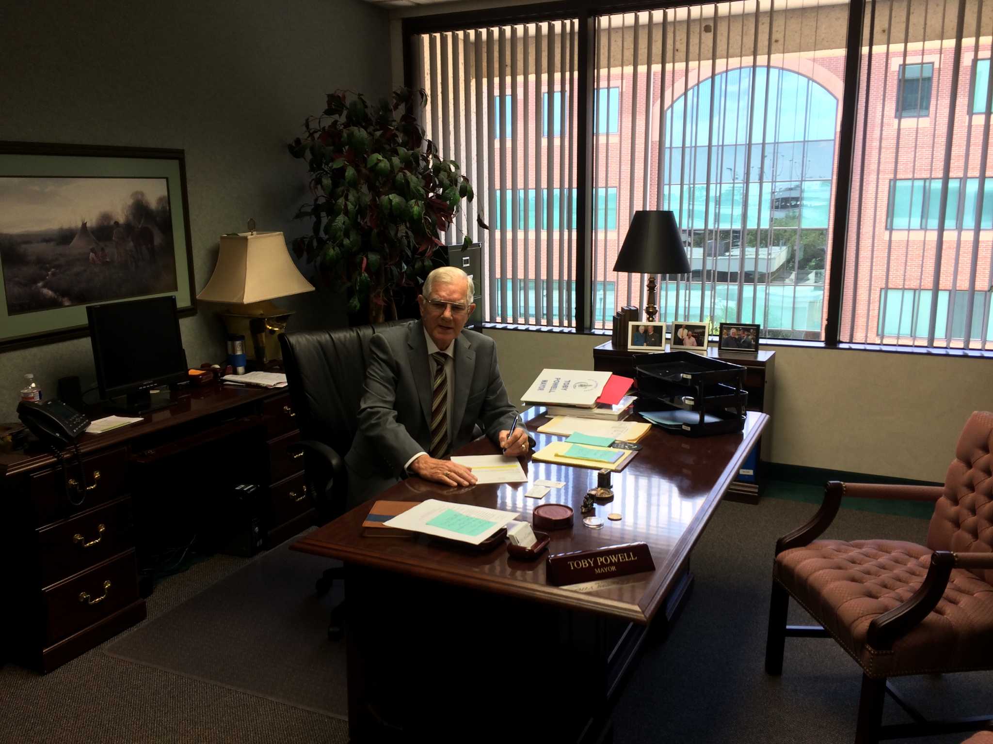 Conroe's new mayor, Toby Powell, is familiar face at City Hall