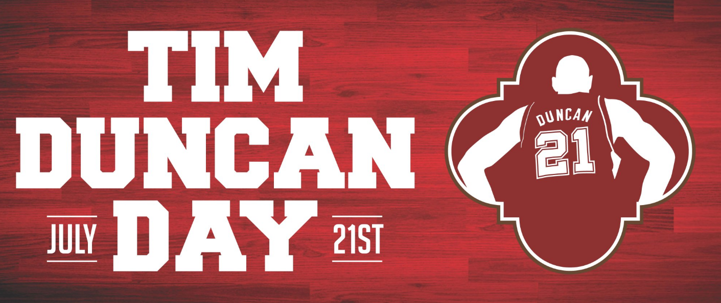 Mayor Ivy Taylor declares July 21 'Tim Duncan Day'