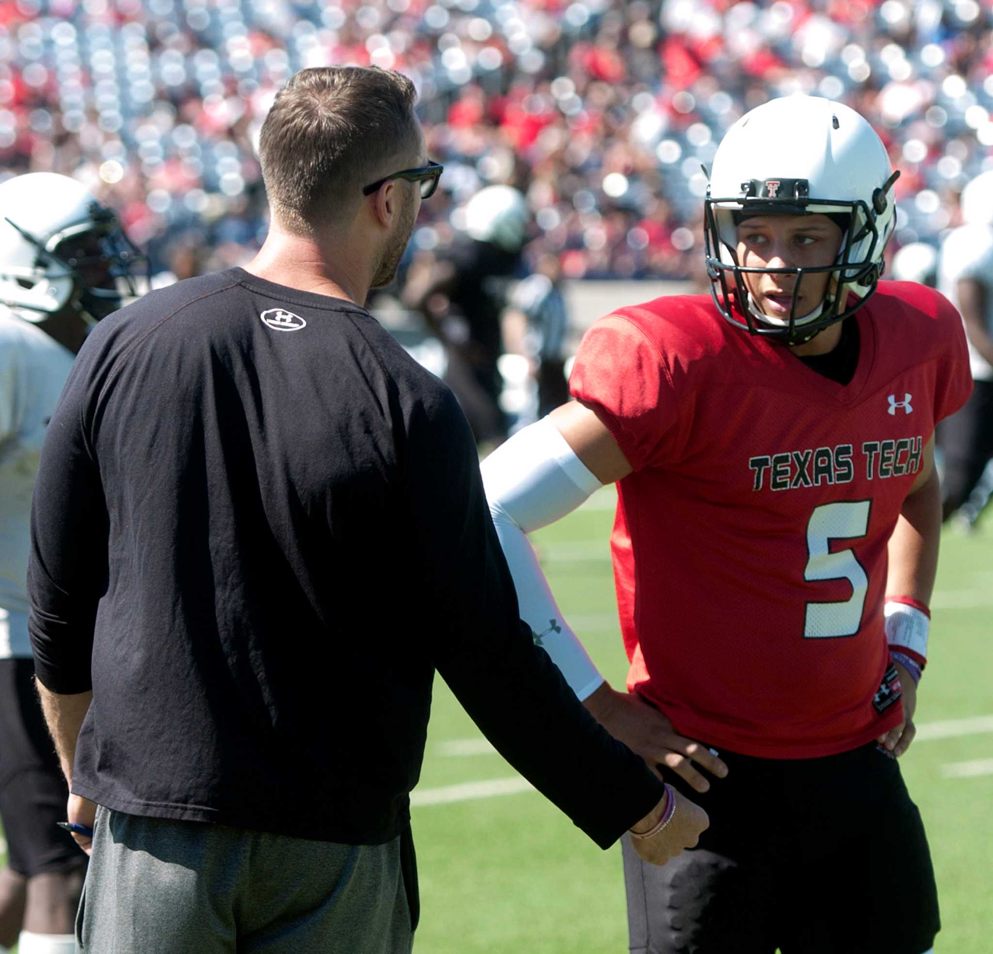 Tech to use strong-arm tactics of Patrick Mahomes