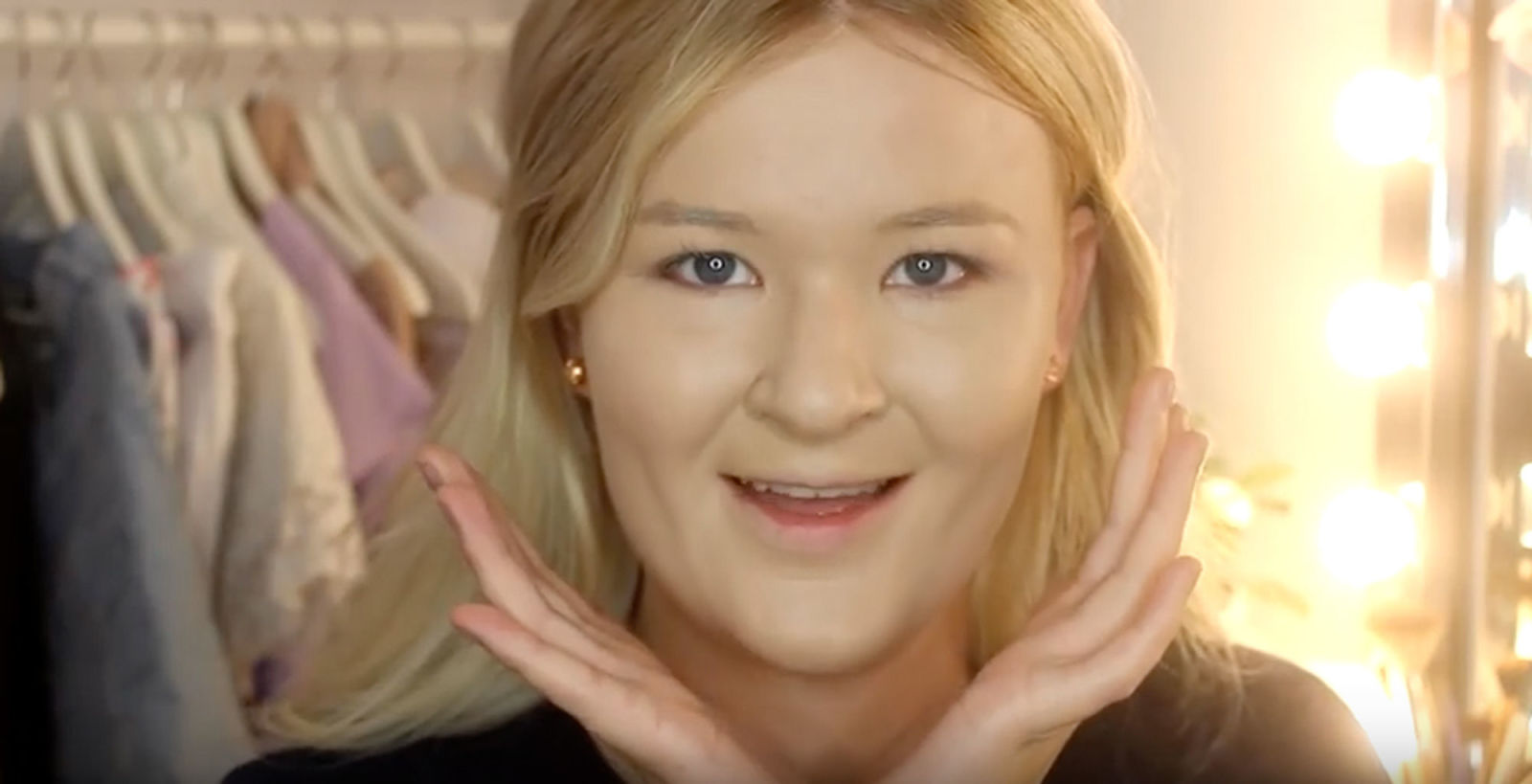 This video of a woman applying 100 layers of foundation to her face ...
