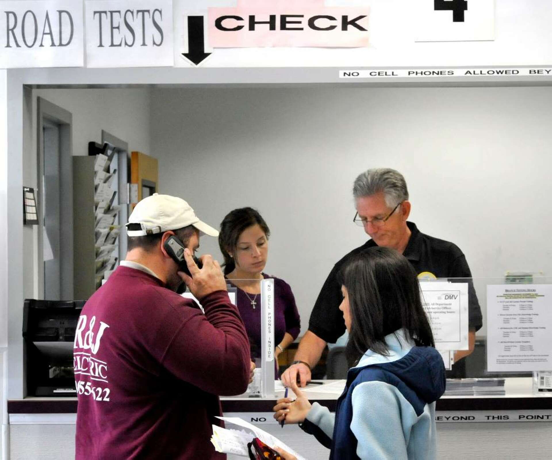 Danbury DMV office not doing road tests