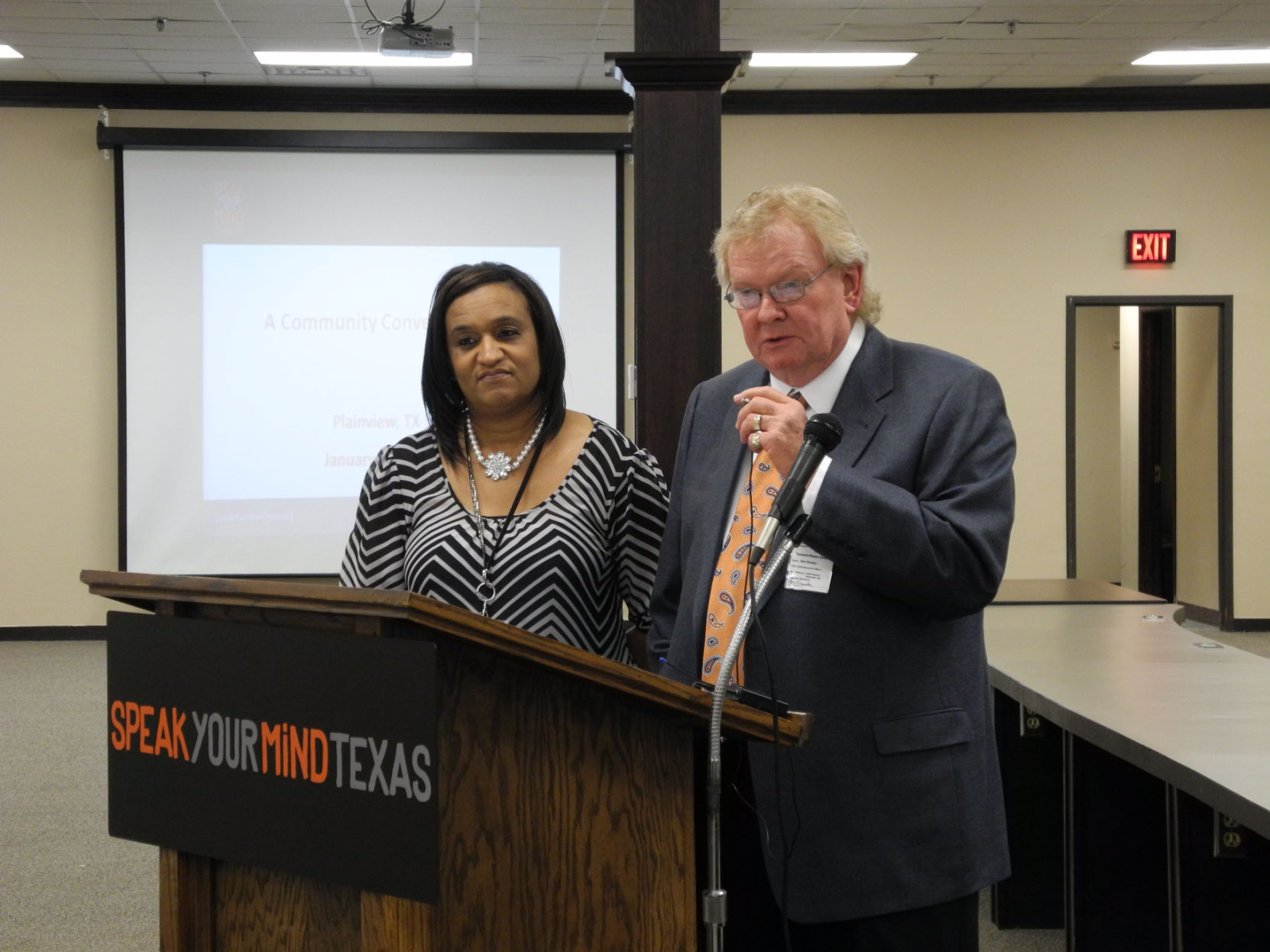 Local citizens speak out at teen mental health forum