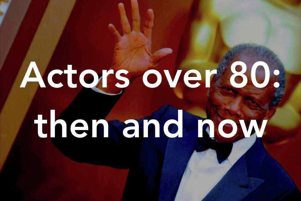 Actors over 80: Then and now