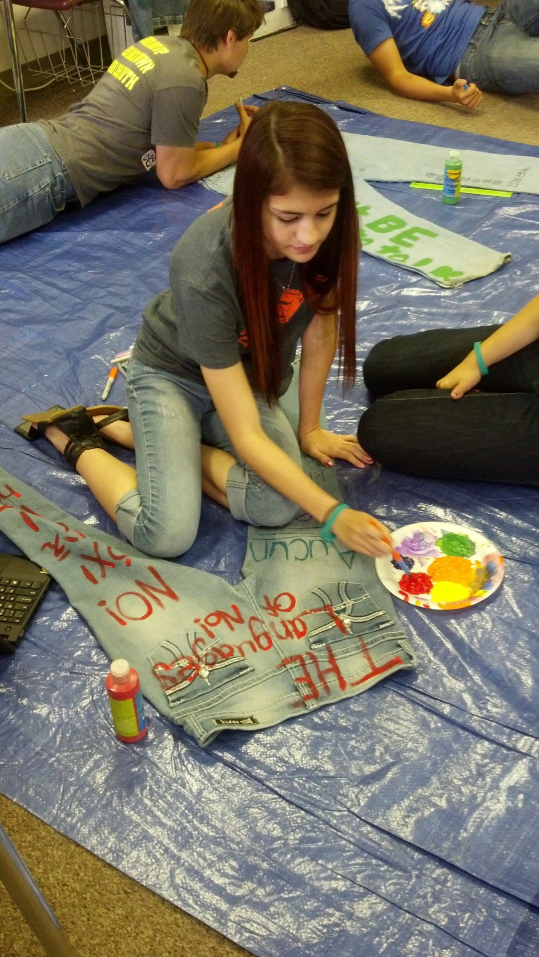 Organization and area students recognize Denim Day