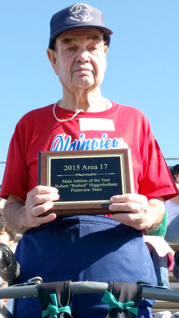 Special Olympics honors Buford Higginbotham as Male Athlete of the Year