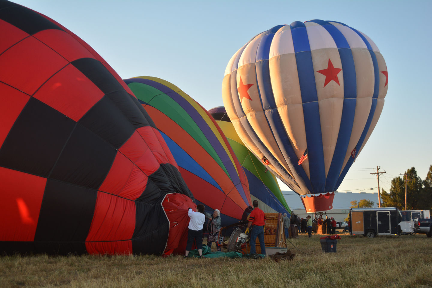 Balloons lift off from RV rally