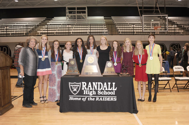 Randall celebrates Lady Raiders’ back-to-back state championships