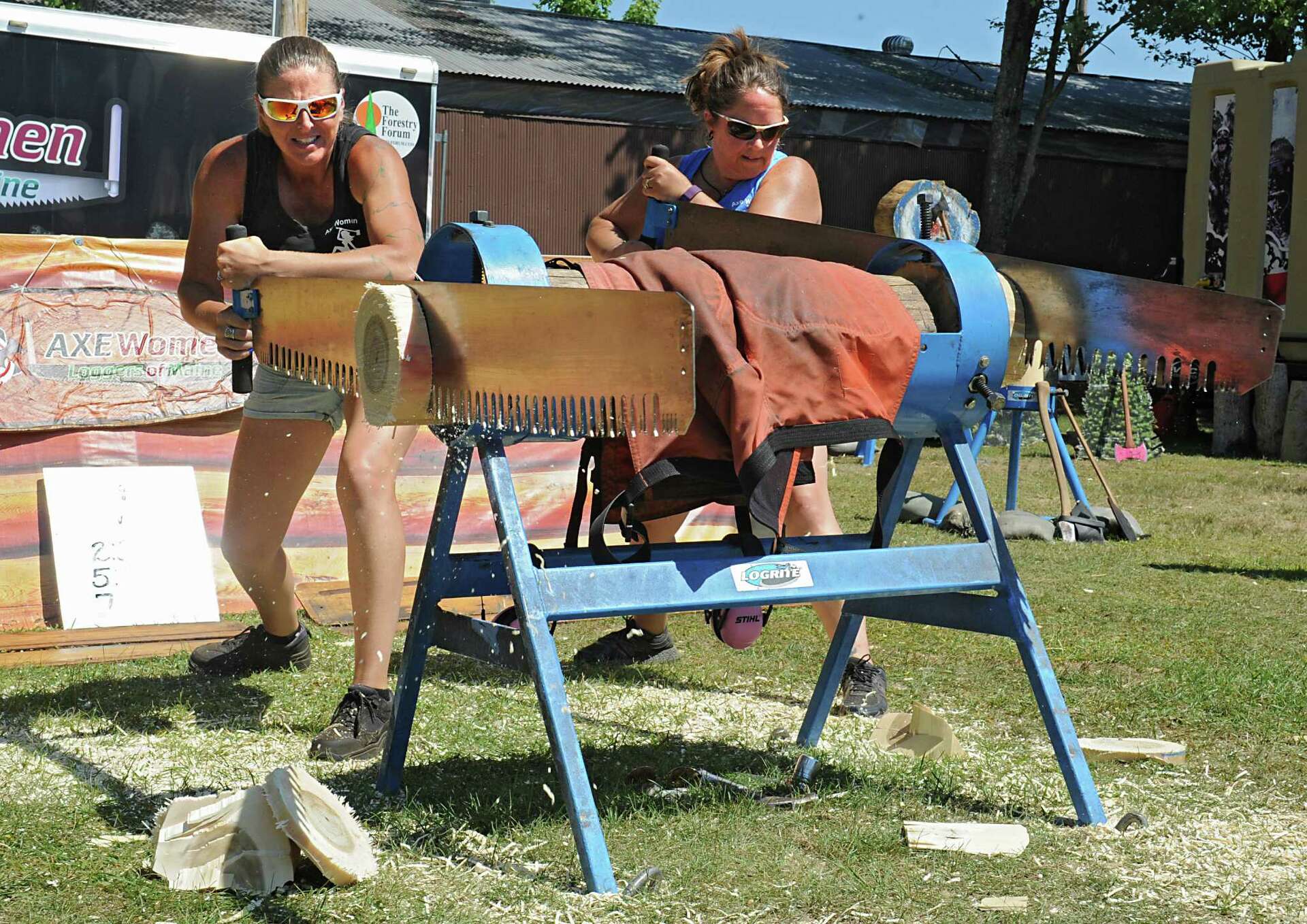 'Axe Women' lead regular lives — until they start chopping
