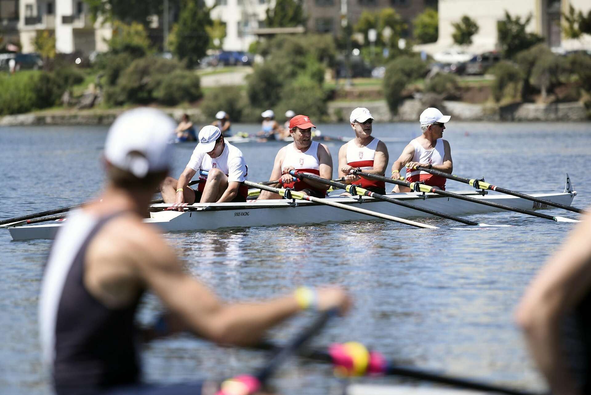 Rowers take to Oakland’s Lake Merritt for regional championship