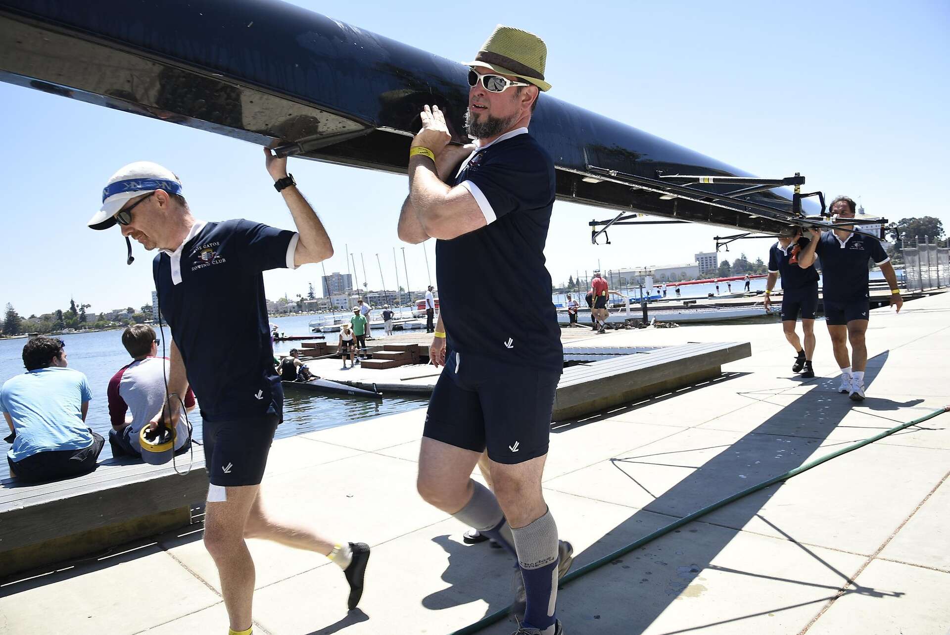 Rowers take to Oakland’s Lake Merritt for regional championship