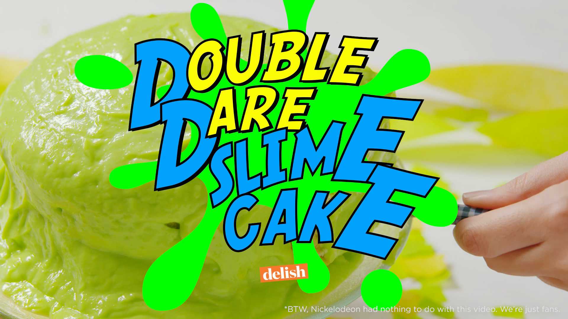 Recipe: Double Dare-Inspired Slime Cake