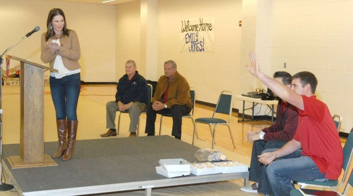 Emily Jones, Rangers help kick off WBU baseball season