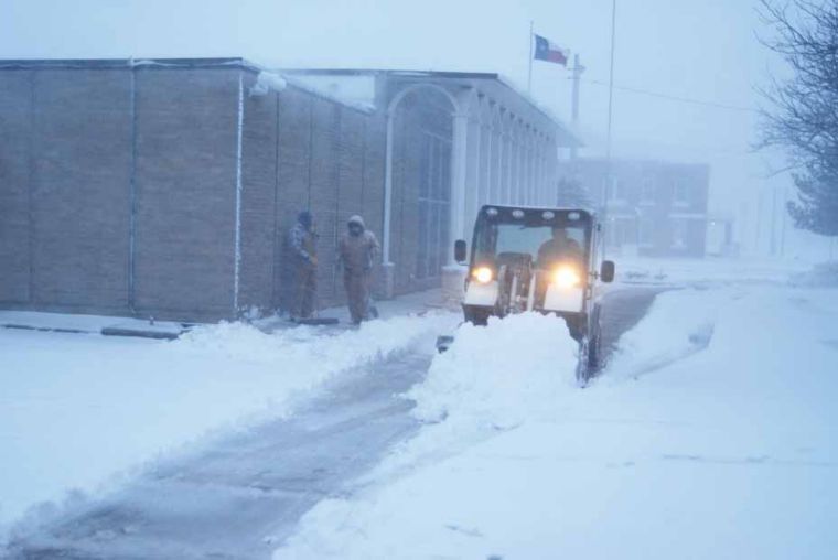 Blizzard batters area