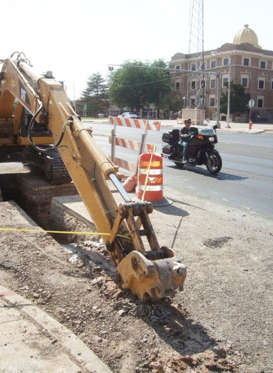More utility work starts Monday