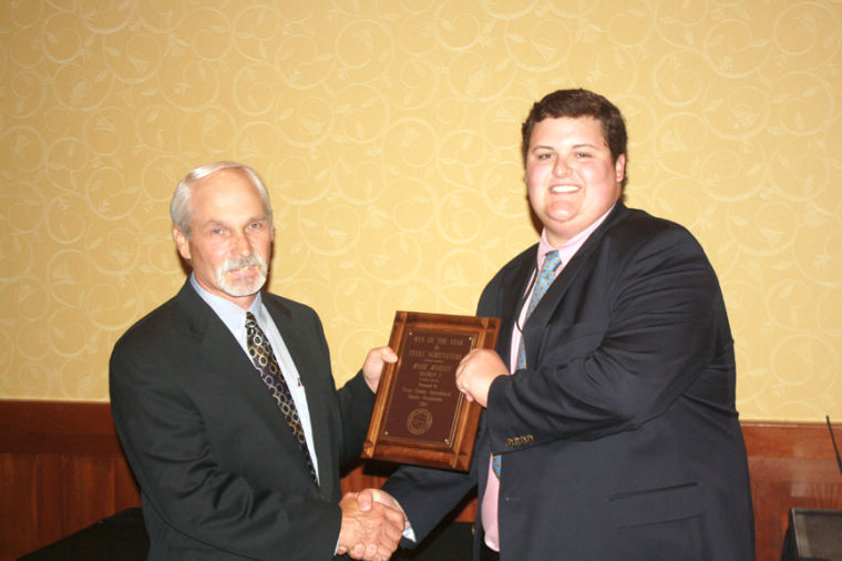 Extension honors Mark Marley as Man of the Year in Texas Agriculture
