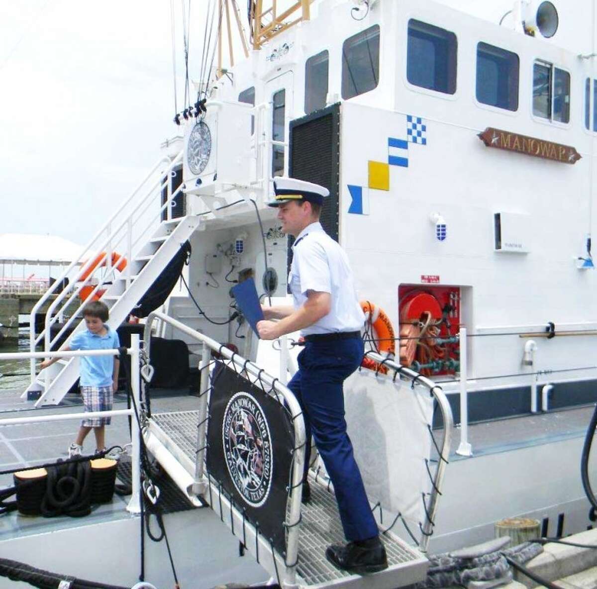 PHS grad takes command of Coast Guard cutter