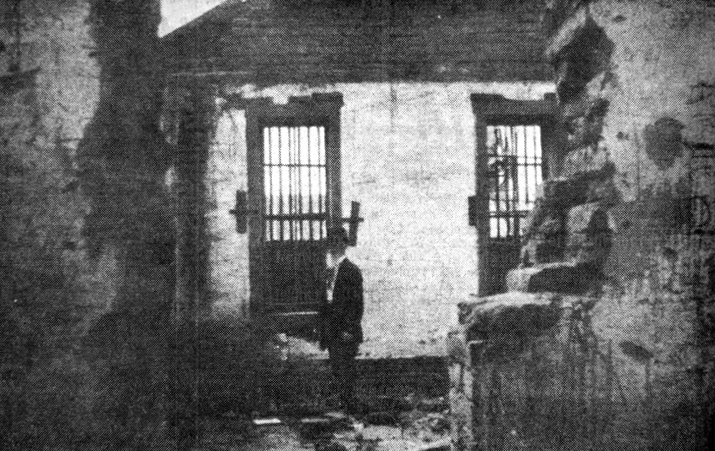 Looking back: First jail built of sod