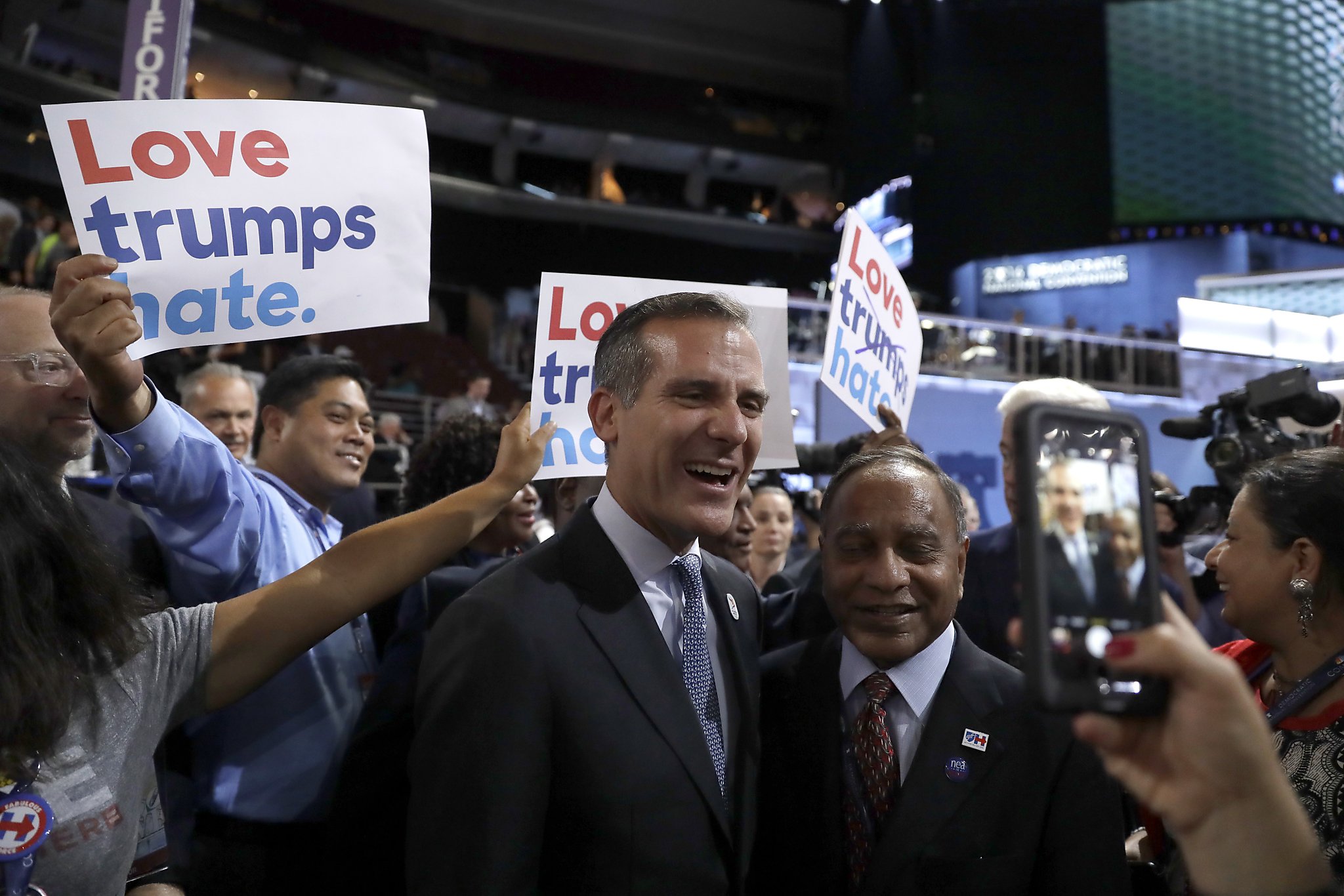 Checking in with prominent California Democrats at the convention