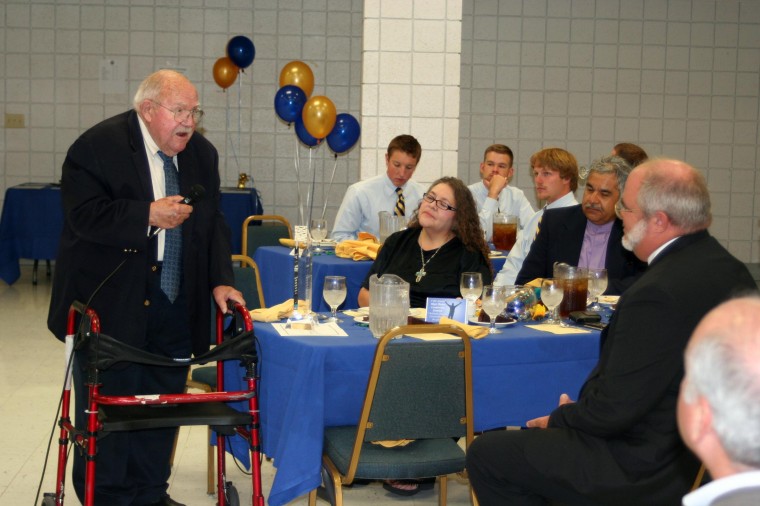 Godsey honored, students challenged at Leadership Summit