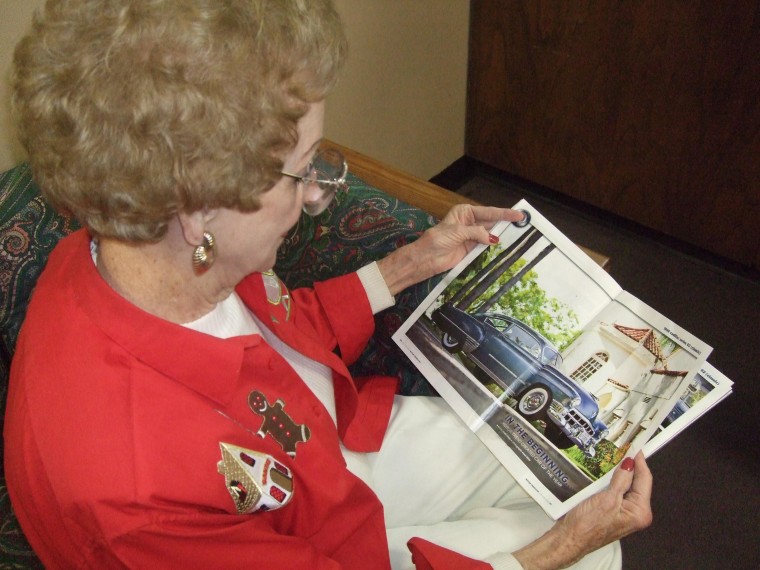 Mary Lou's Fast Back goes to California 12-13-09 - Plainview Daily Herald