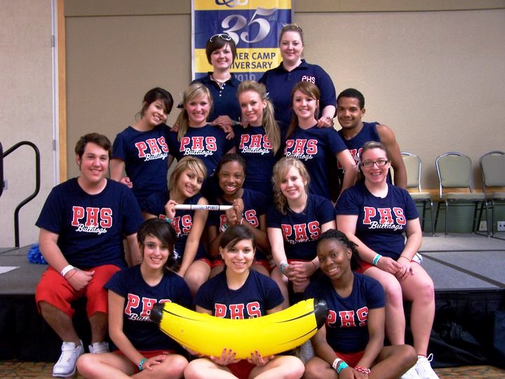 PHS pep squad receives honors