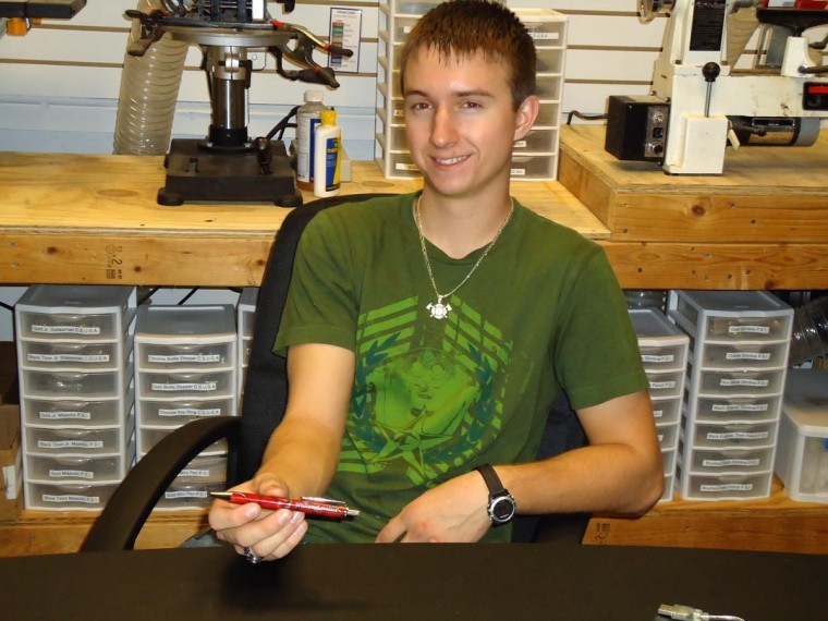 Newcomer brings unusual craft to arts & crafts show