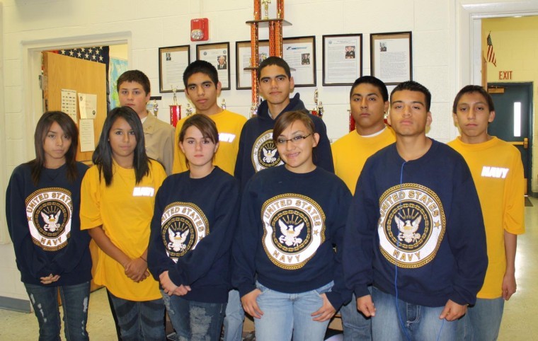 Naval JROTC places third