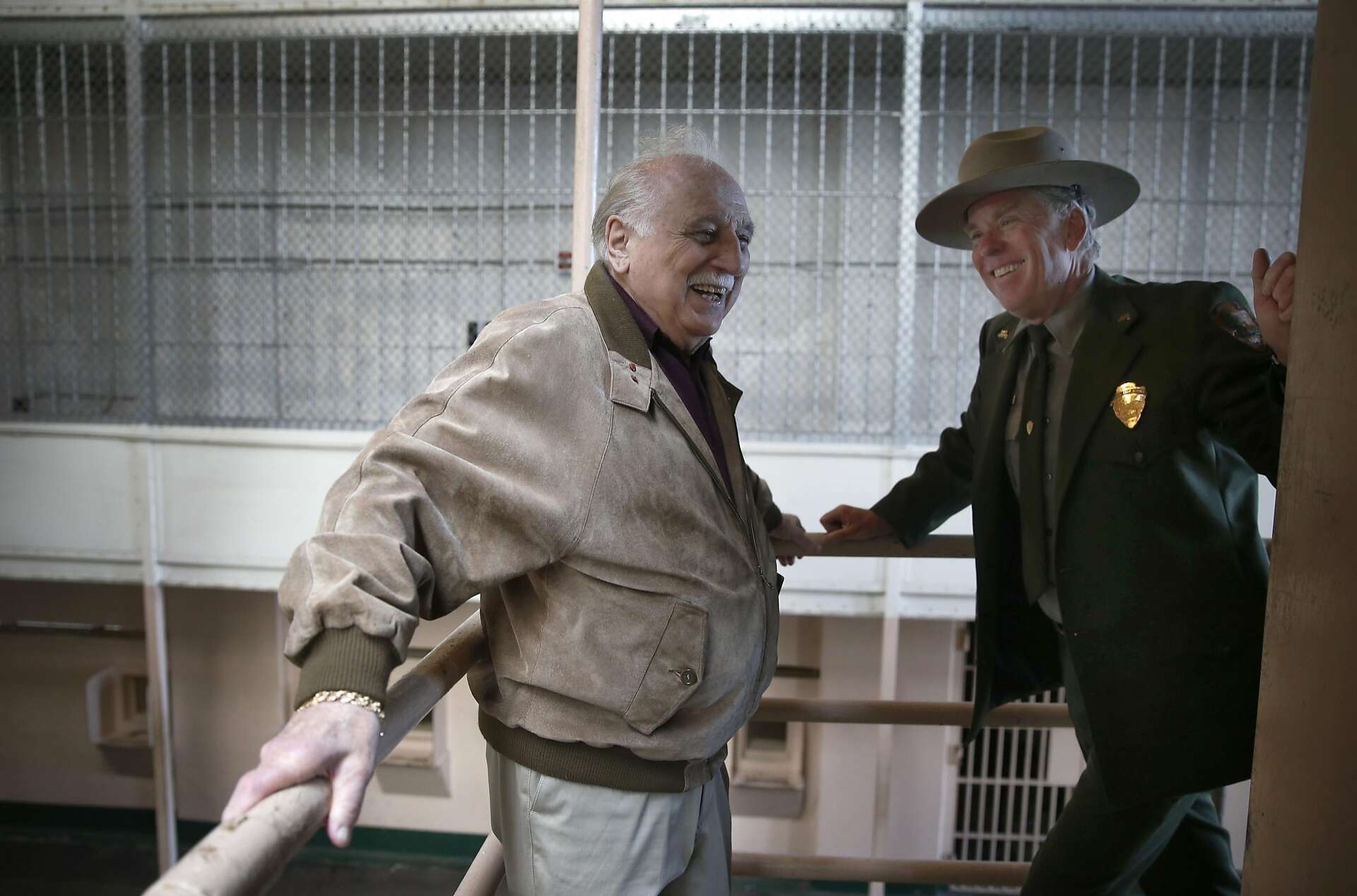 Alcatraz guard spends 90th birthday on the Rock