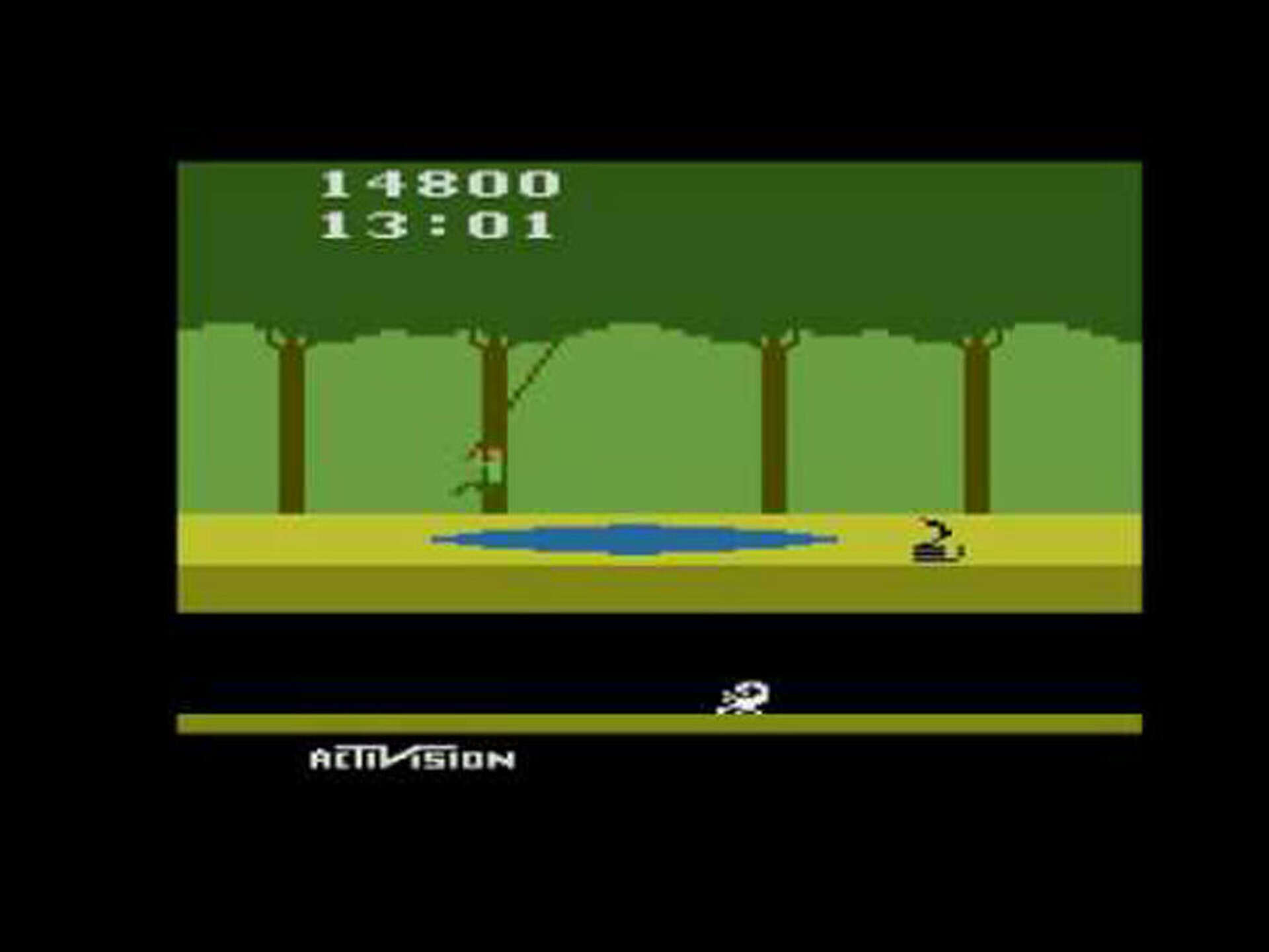 Atari Pit Fall Wallpaper Pitfall II 2 Lost Caverns (Atari 2600)