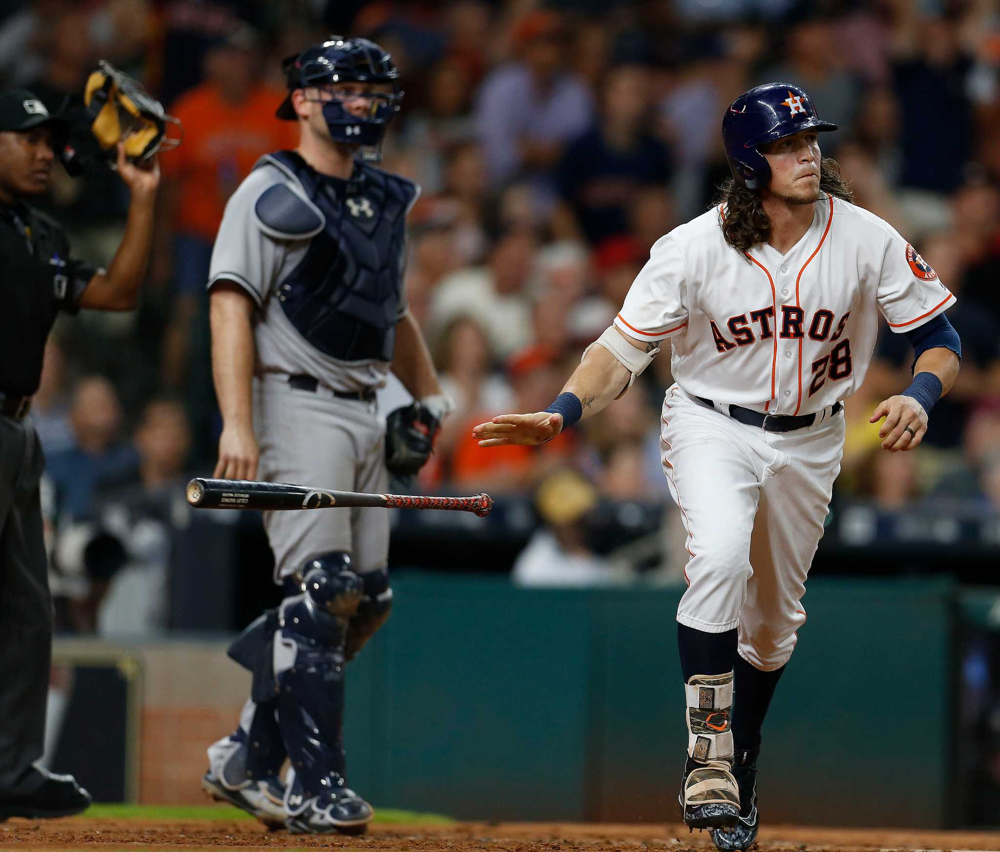 Astros put Colby Rasmus on disabled list, call up Tony Kemp