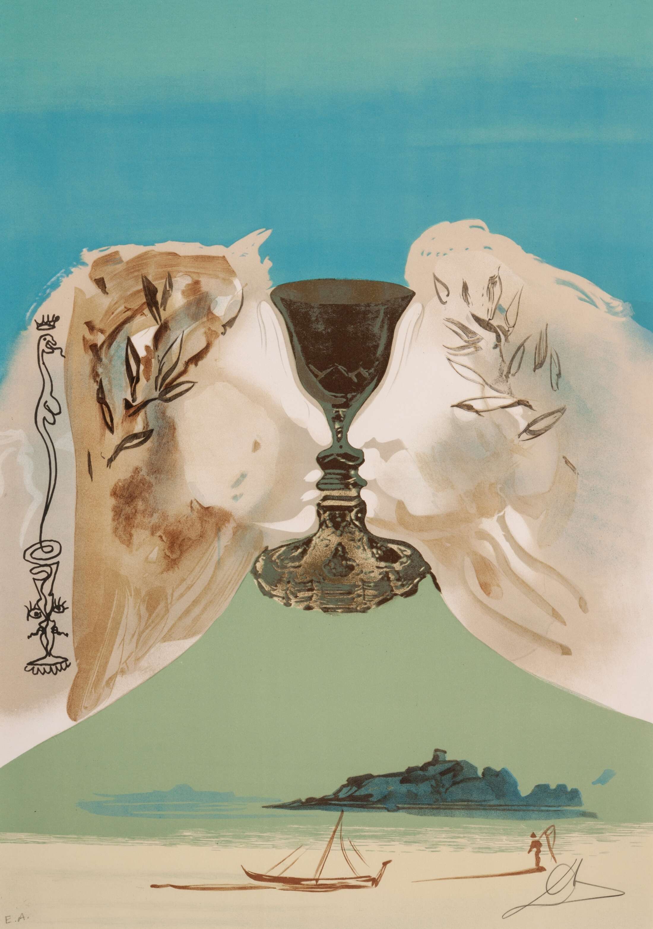 580 works by Salvador Dalí head to his once home, Monterey