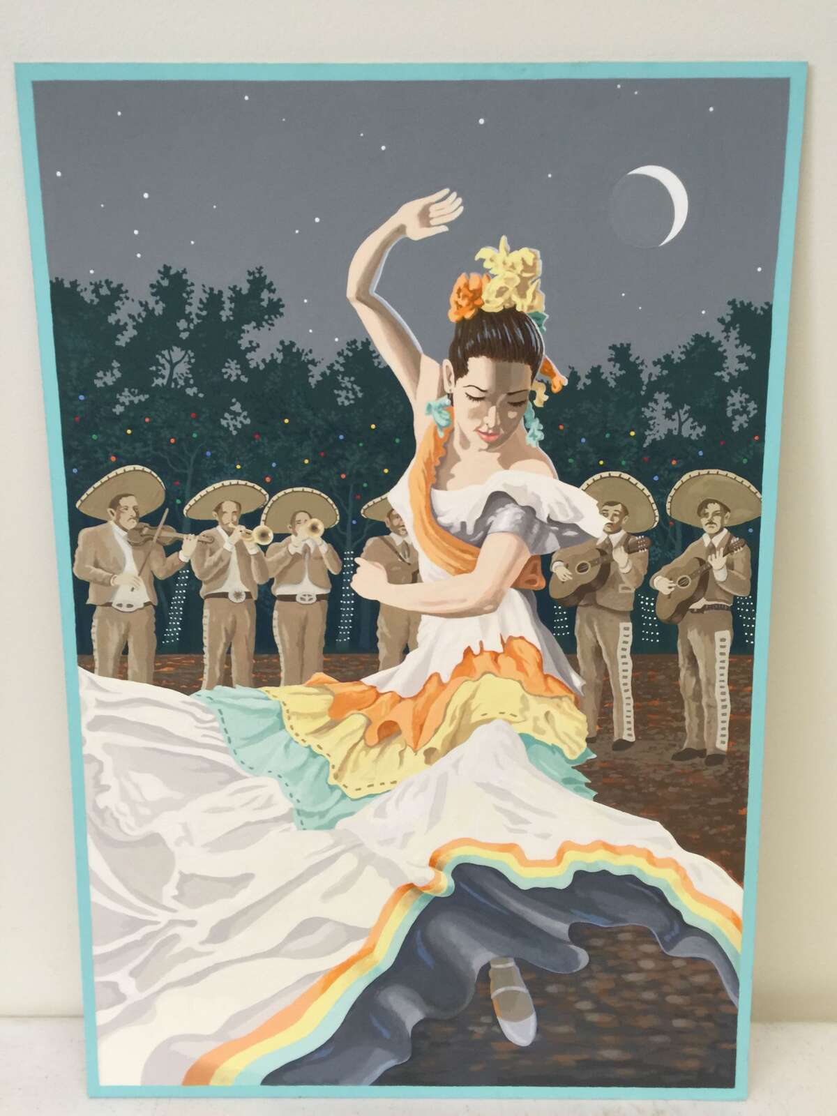 Finalists of the 2017 Official Fiesta Poster Contest