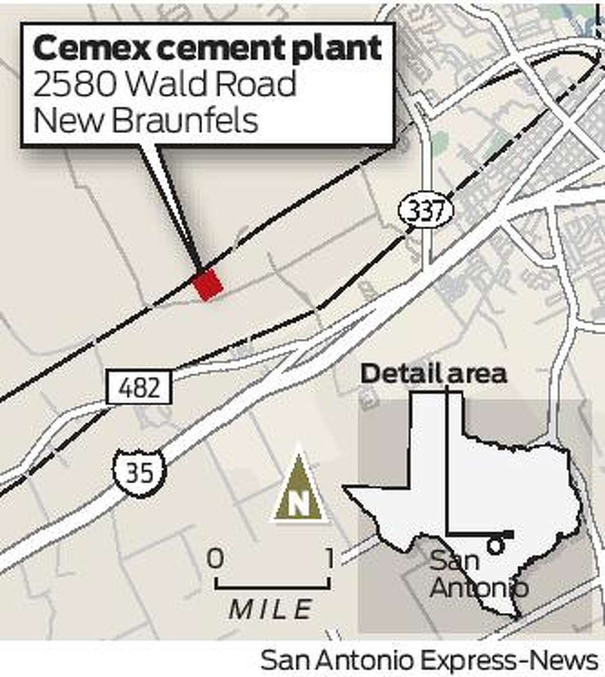 Cemex settles with EPA over New Braunfels plant pollution