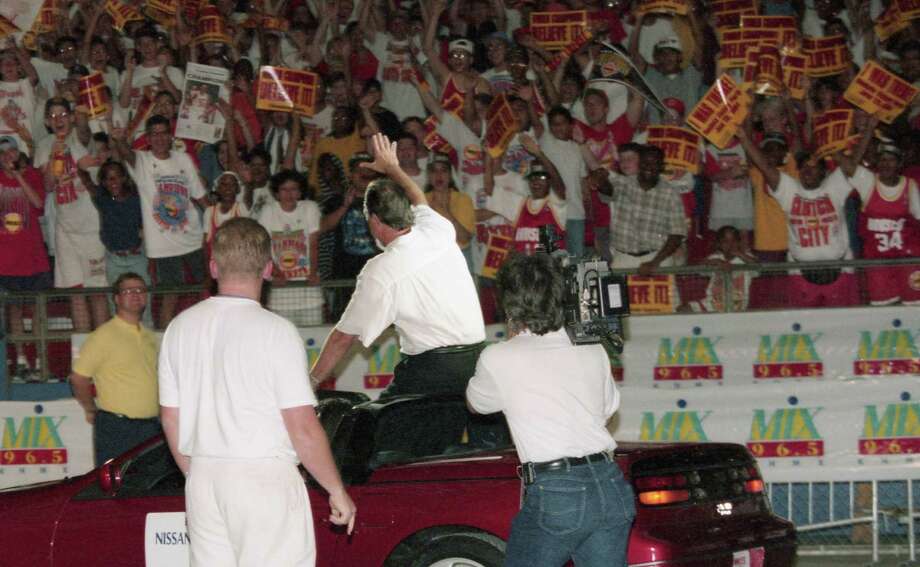 Happy 23rd birthday to the Rockets' first championship - Houston Chronicle