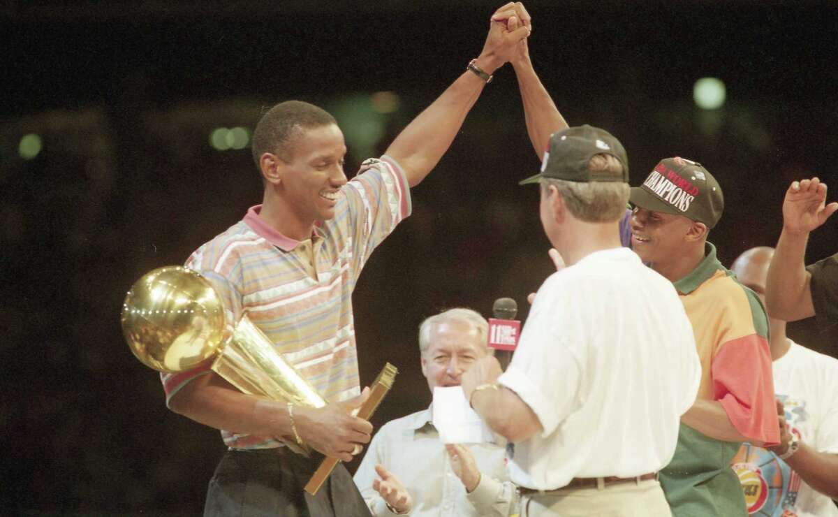Happy 23rd birthday to the Rockets' first championship