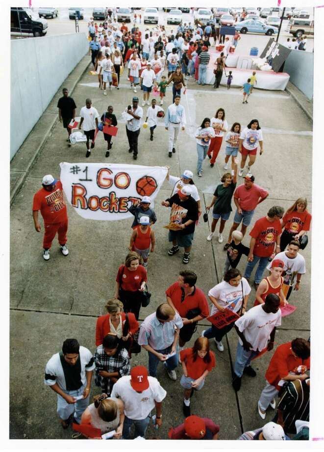 Happy 23rd birthday to the Rockets' first championship - Houston Chronicle