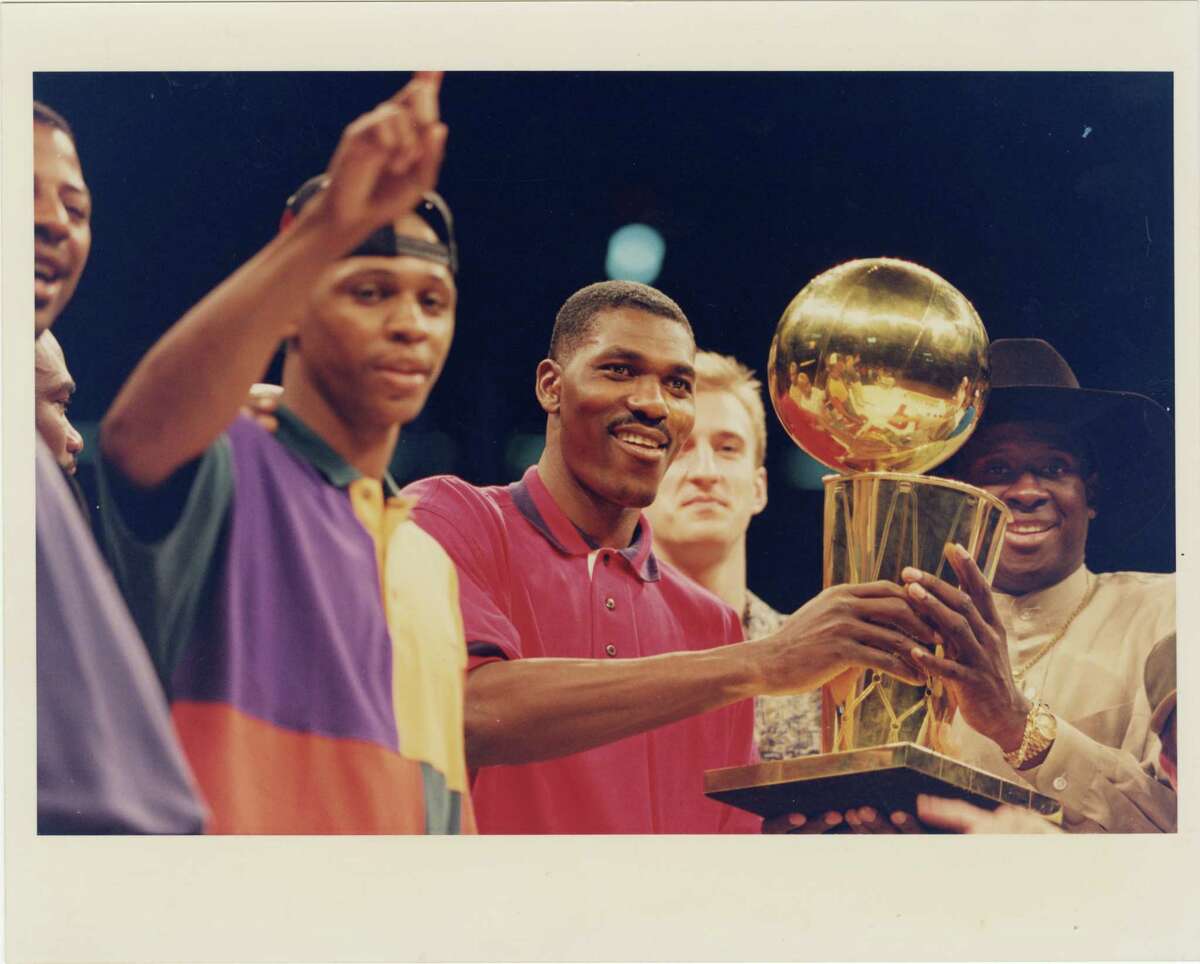 Leslie Alexander sold the Rockets but kept the trophies