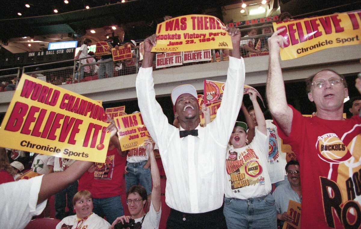 Happy 23rd birthday to the Rockets' first championship