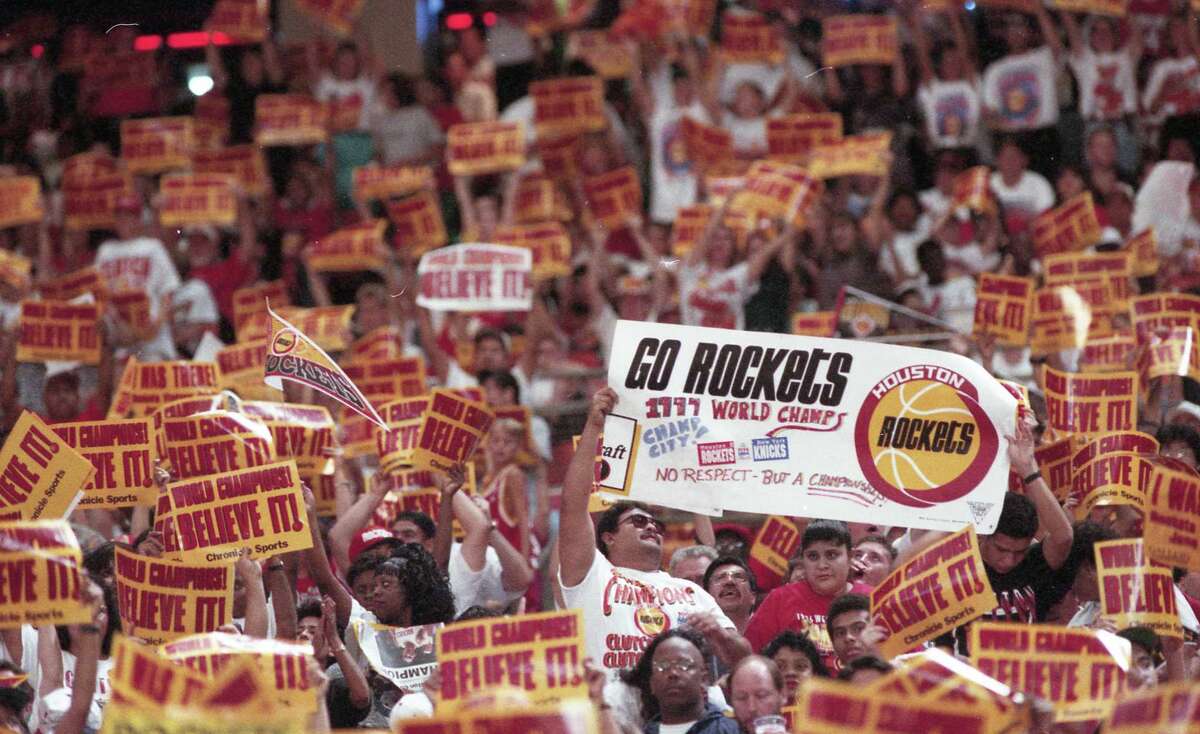 Happy 23rd birthday to the Rockets' first championship