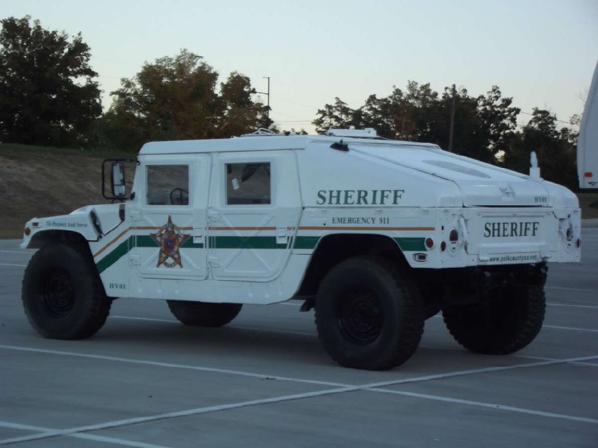 Texas Sheriff's office turns military humvees into badass cop cars
